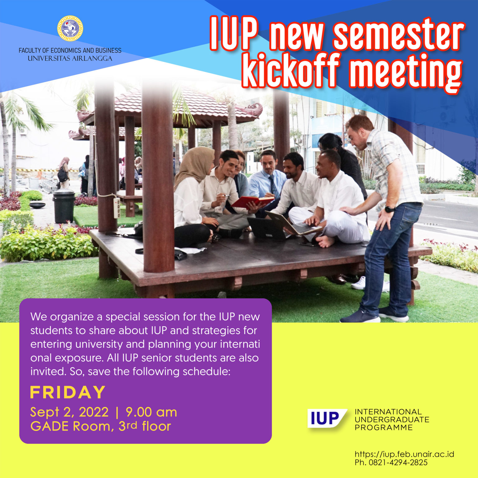 Homepage | International Undergraduate Programme - FEB UNAIR